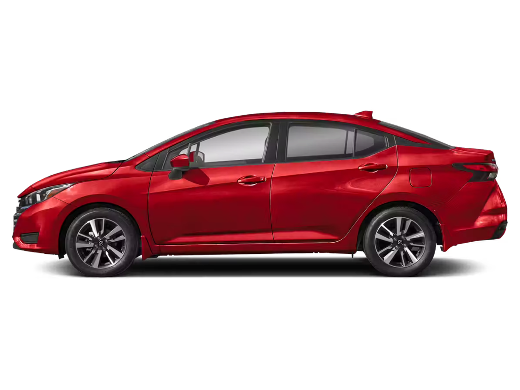 Ecommerce. NISSAN VERSA SV 1500CC RED SALOON 2025 PETROL